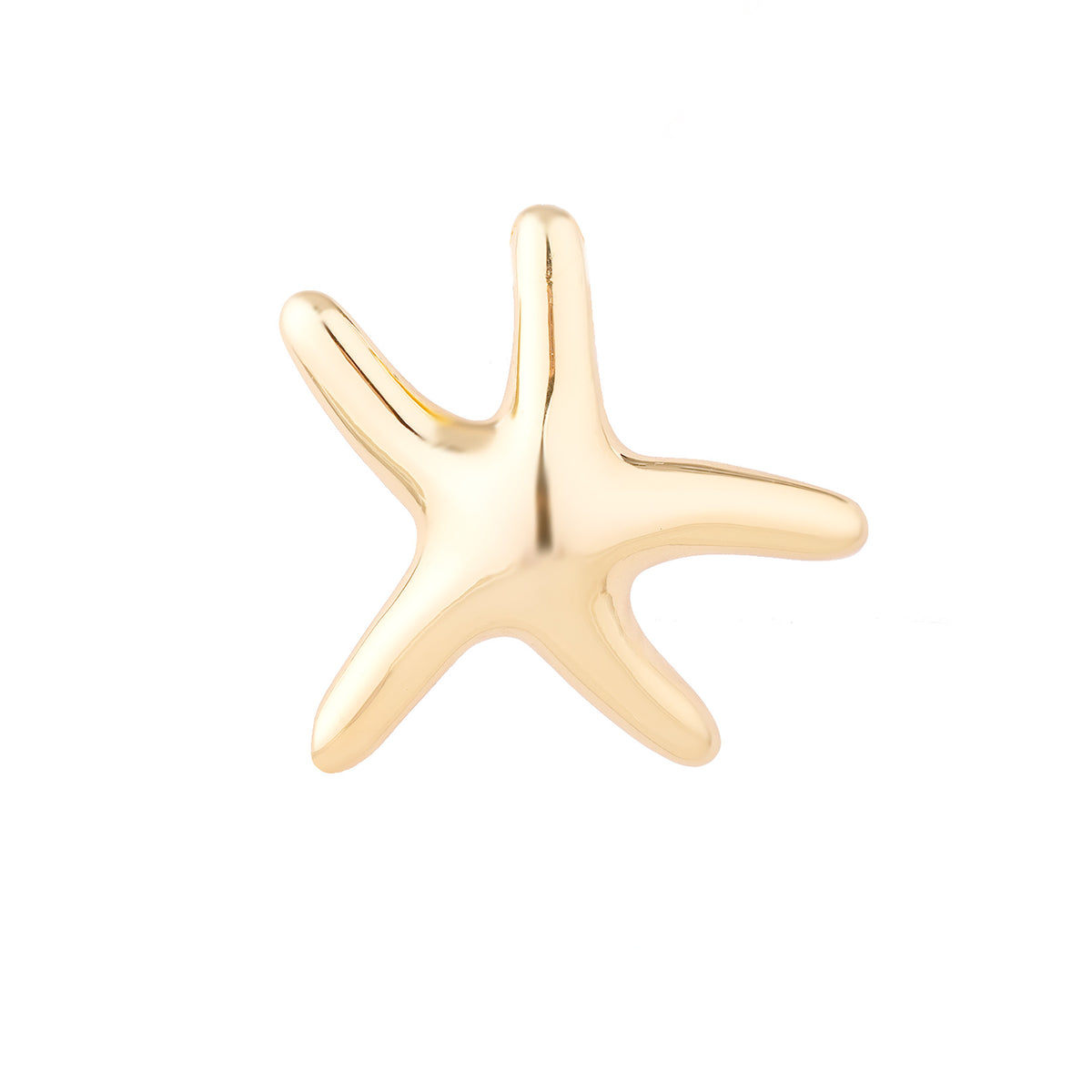 18ct Gold Vermeil Chunky Starfish Pendant