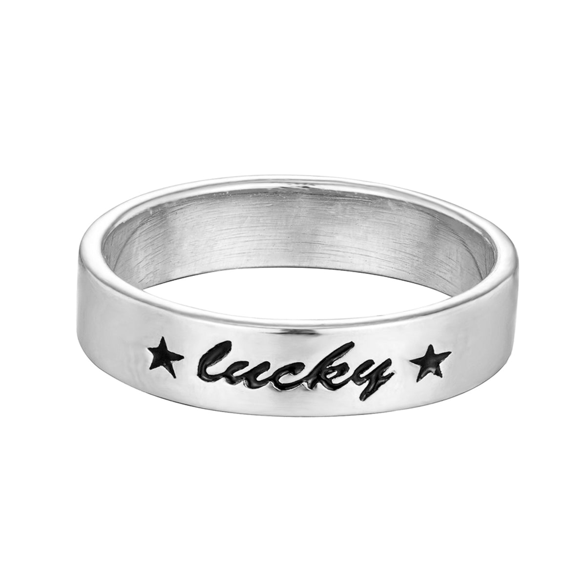 Sterling Silver Lucky Ring