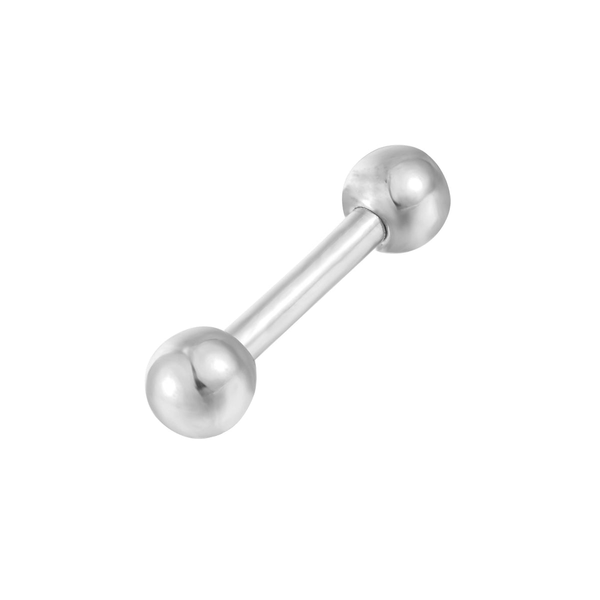 Sterling Silver 3mm Ball Screw Back Stud