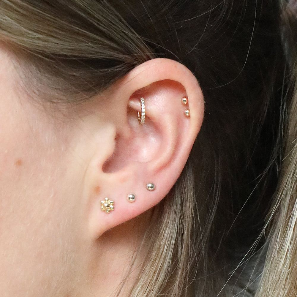 9ct Solid Gold & Seol + Gold