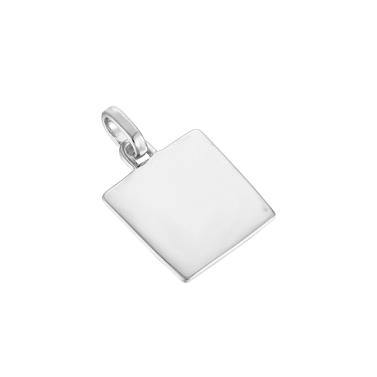 Sterling Silver Square Pendant