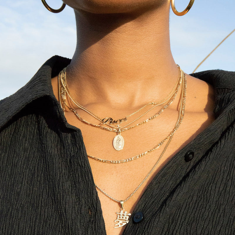 18ct Gold Vermeil Birthstone Star Sign Necklace